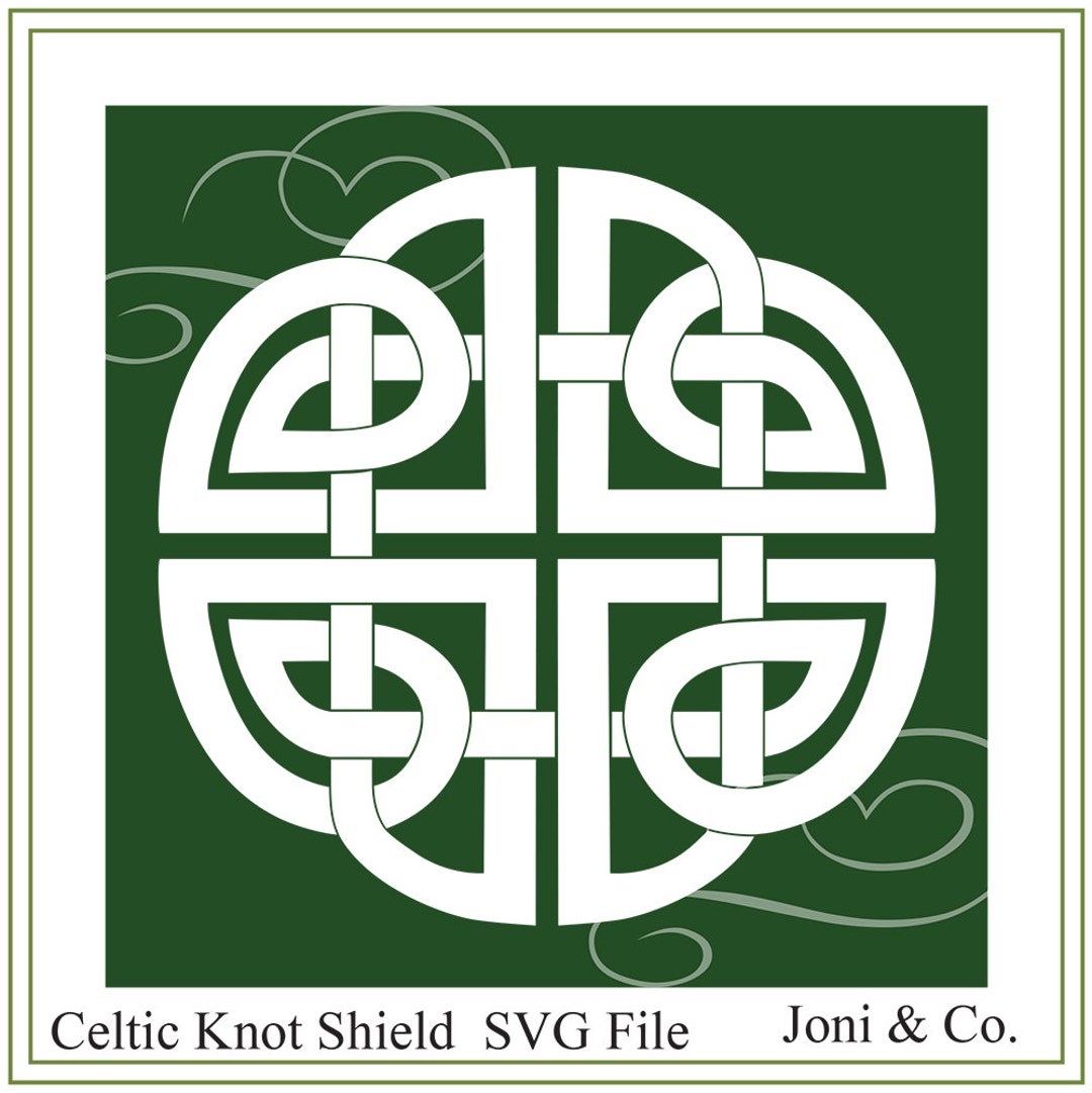 Celtic Knot SVG, Celtic Shield Knots, Ireland SVG, SVG, Celtic Glass ...