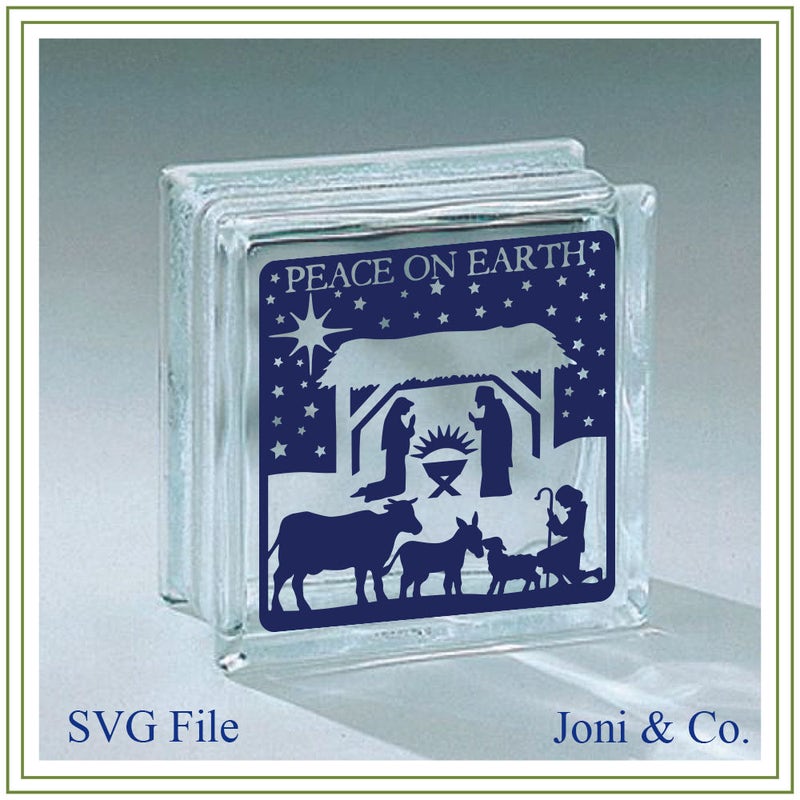 Nativity Blocks - Etsy