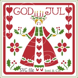 Lucia Glass Block SVG File, Scandinavian, Lucia, Svg Glass Block SVG ...