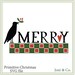 Primitive Christmas Svg, Primitive Christmas Crow Svg,,christmas Cards ...