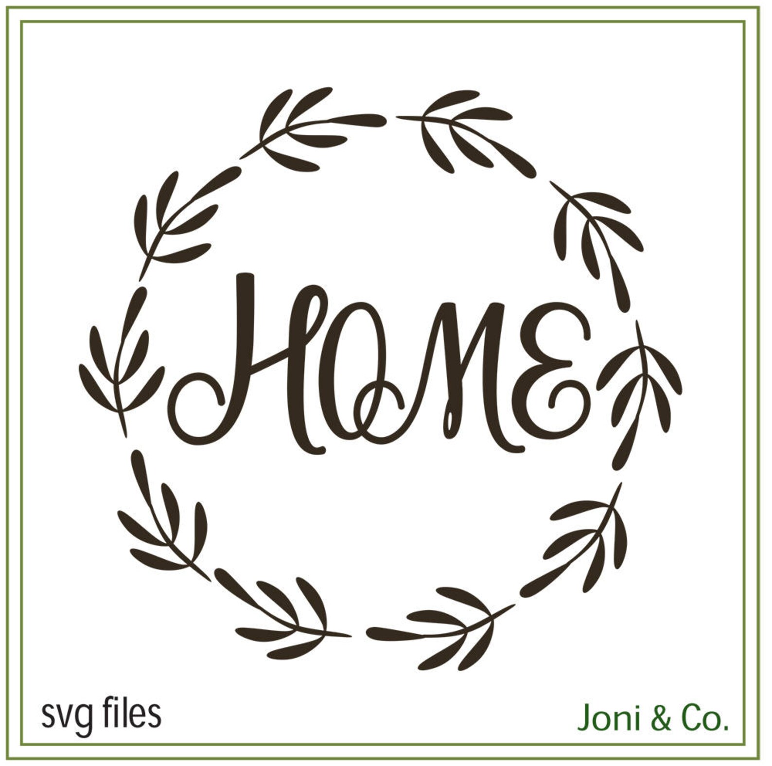 Home SVG File, Home Wreath Svg, Signs, Glass Blocks, Iron on Transfer ...