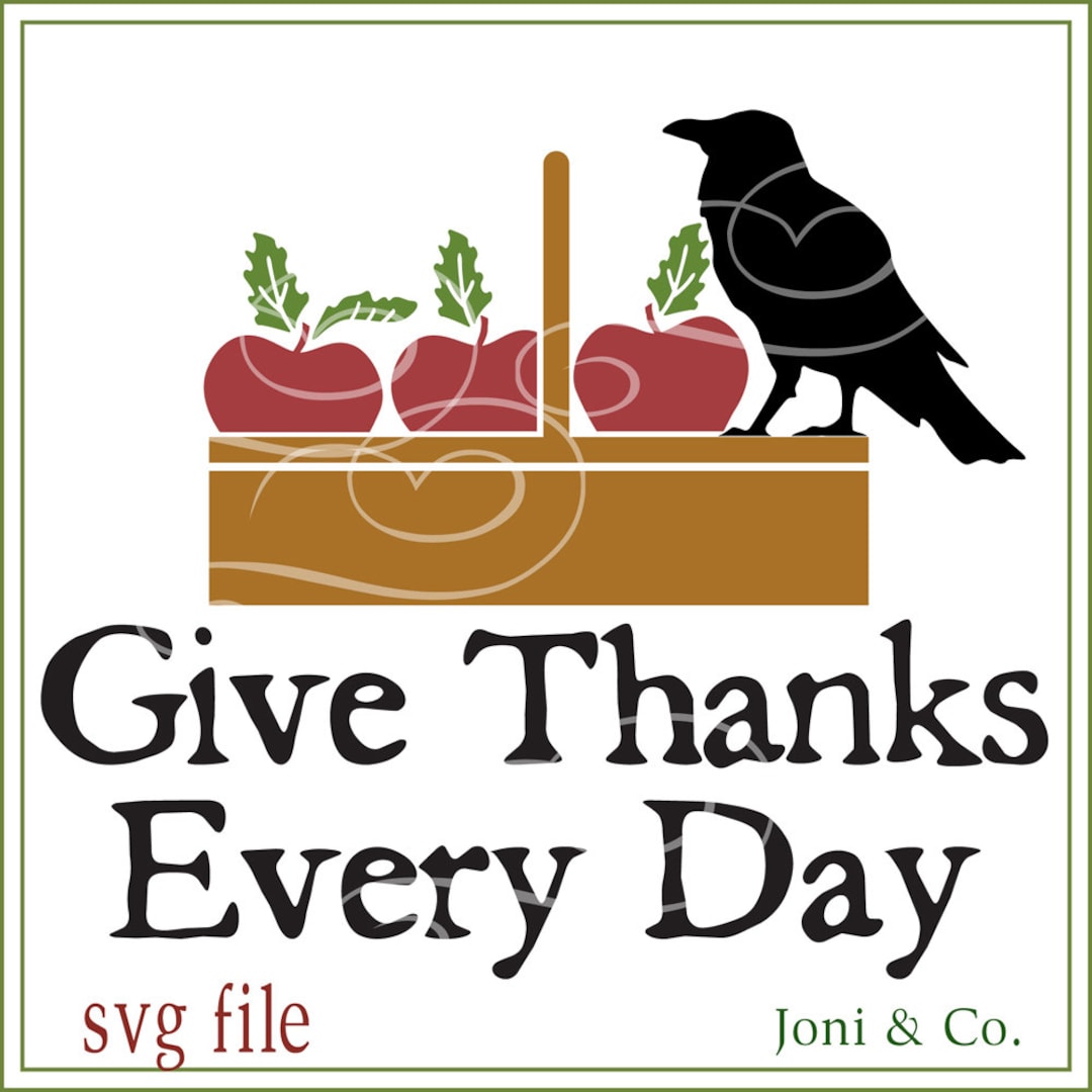 Primitive Crow SVG , Thanksgiving, Glass Block Design, Vinyl Cutting ...