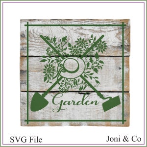 Garden SVG, Garden Sign Svg Files, Gardening, Printable, Cards, Signs ...