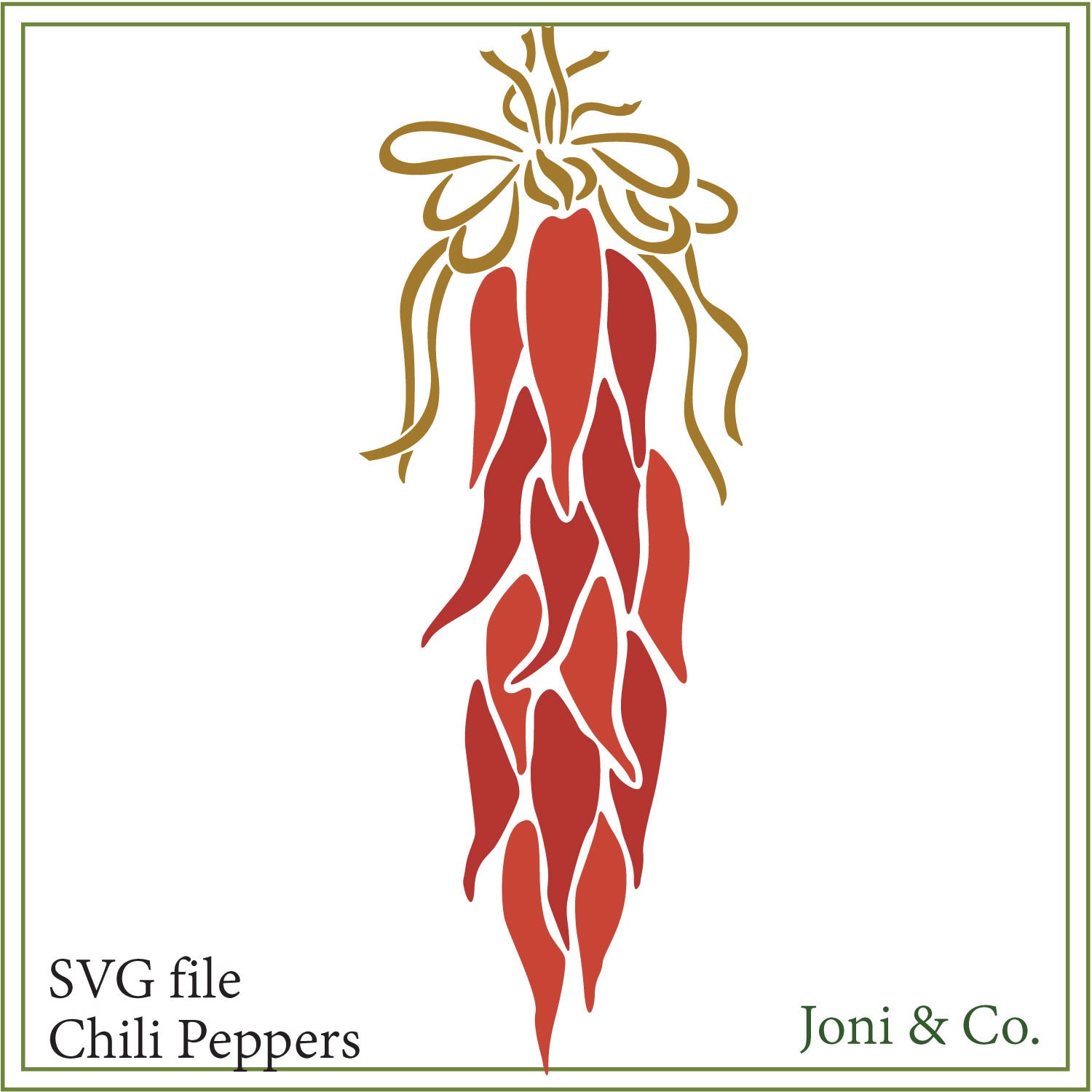 Chili Pepper Svg, Chili Peppers, Kitchen, Glass Block, SVG File, Vinyl ...