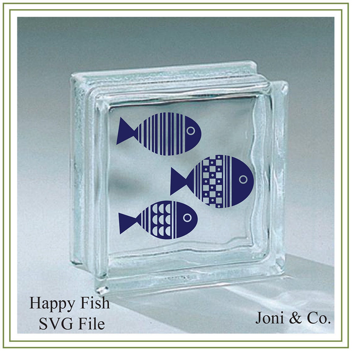 Fish SVG Happy Fish SVG Vinyl Cutting Children Iron on | Etsy