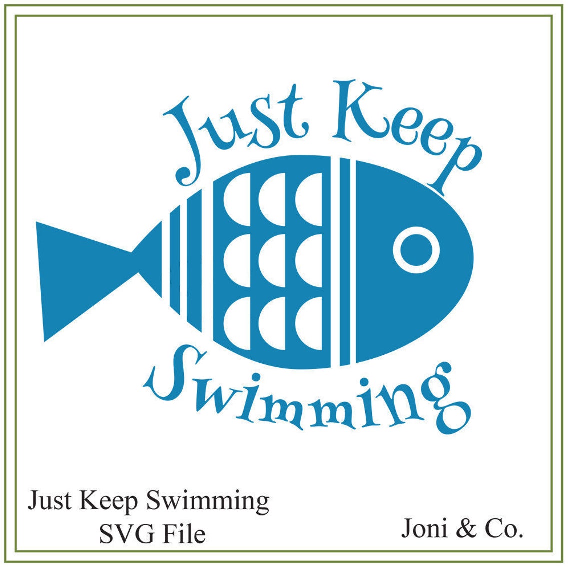 Fish SVG Happy Fish SVG Vinyl Cutting Children Iron on - Etsy