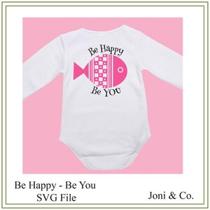 Fish SVG, Happy Fish SVG, Vinyl Cutting, Children Iron on Transfer ...