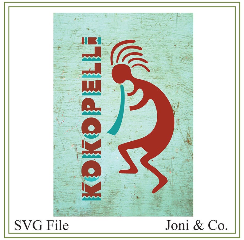 Kokopelli Svg Southwest Svg Southwest Design File for - Etsy