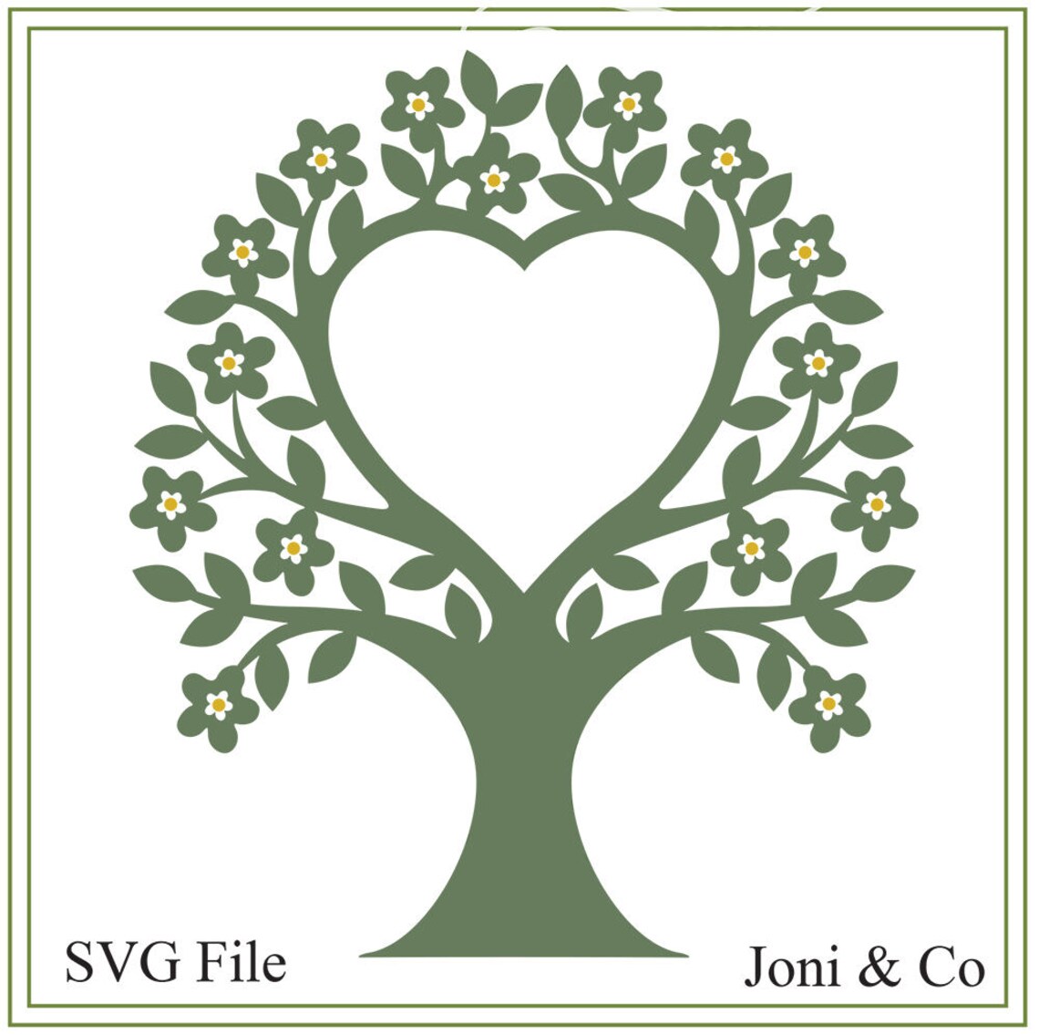 Wedding Tree Svg Wedding Invitation SVG Tree Svg Printable - Etsy