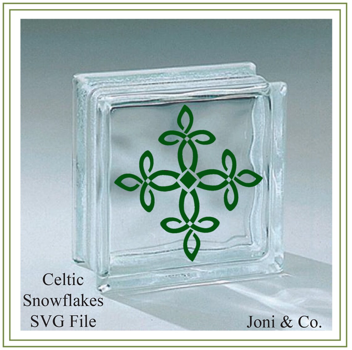 Celtic Snowflakes SVG Irish Svg Cut File SVG Celtic Glass - Etsy