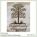 Home, Family, Blessings, Tree SVG, Printable, Glass Block Design, Vinyl ...