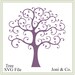 Tree Svg, Whimsical Tree Svg, Wedding Svg, Nature Svg, Family Tree Svg ...