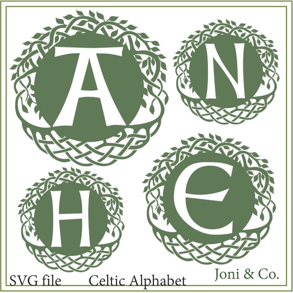Celtic Monogram - Etsy