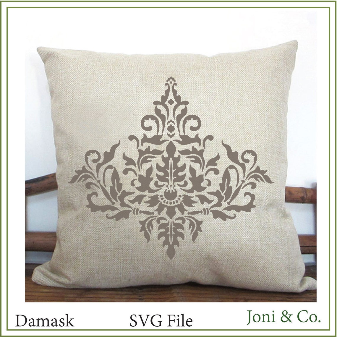 Damask svg damask desgn svg weddng svg glass blocks iron | Etsy