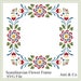 Scandinavian Flower Frame SVG, Rosemaling, Swedish Folk Art Svg ...