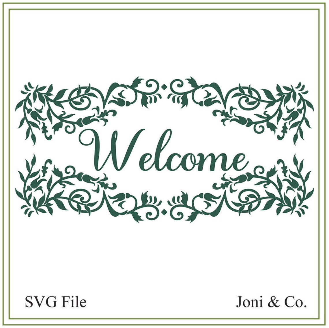 Welcome Svg Welcome Sign Svg Home Svg Vinyl Cutting - Etsy