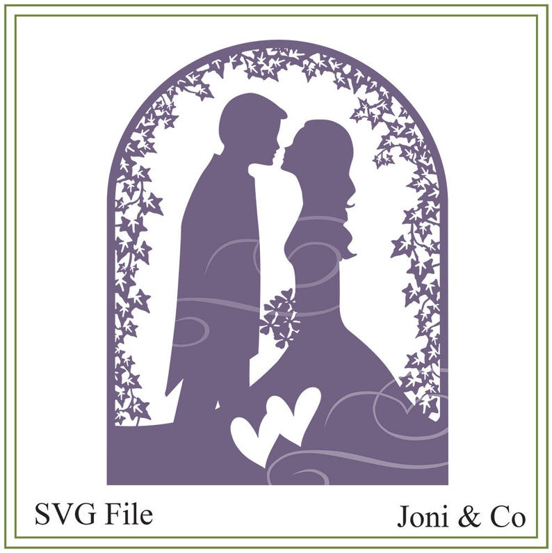 Wedding SVG Bride and Groom svg Wedding Cake topper download | Etsy