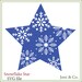 Christmas SVG, Snowflake Star SVG, Christmas Glass Block Svg, Printable ...