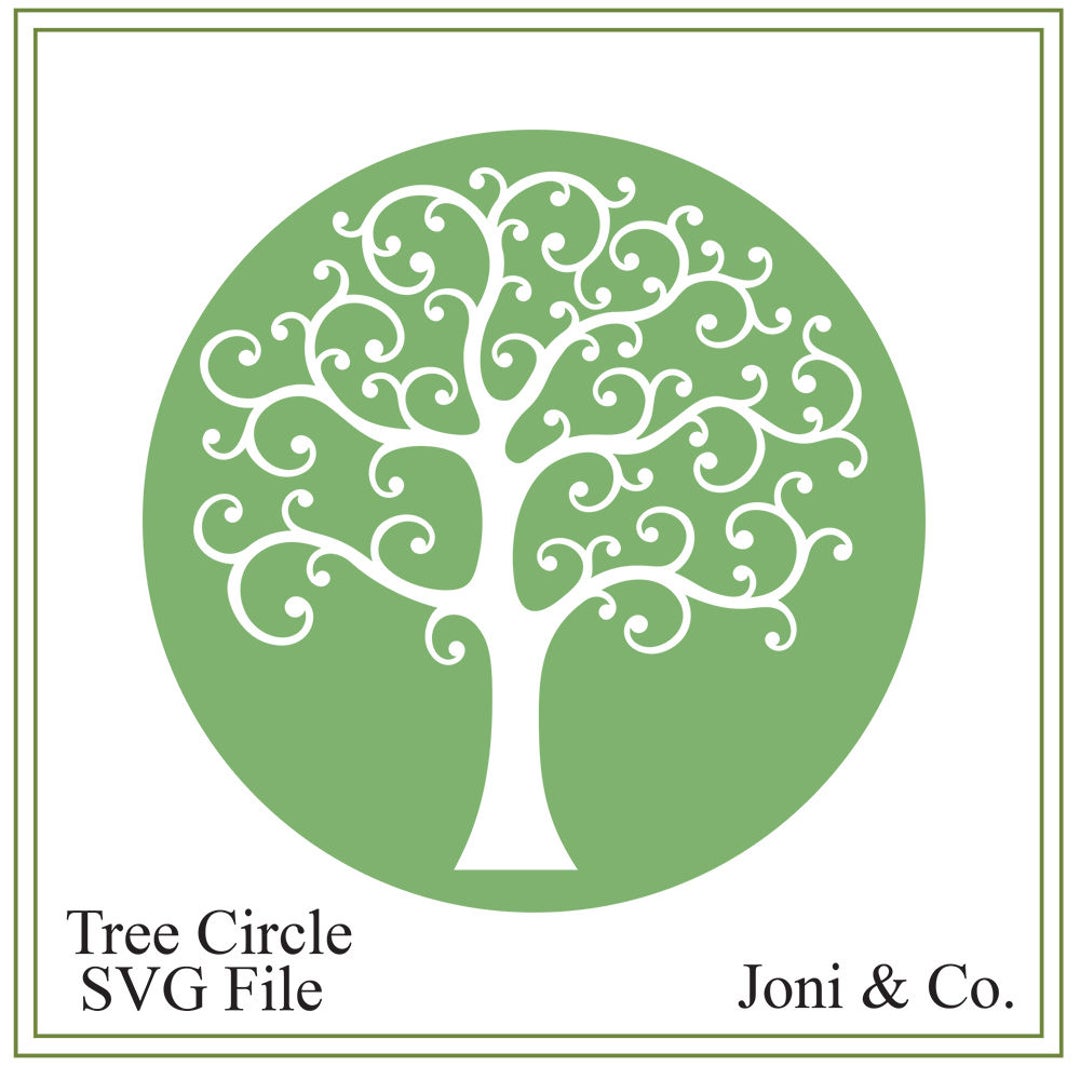 Tree Svg, Tree of Life Svg, Tree Circle Svg, Nature Svg, Family Tree ...