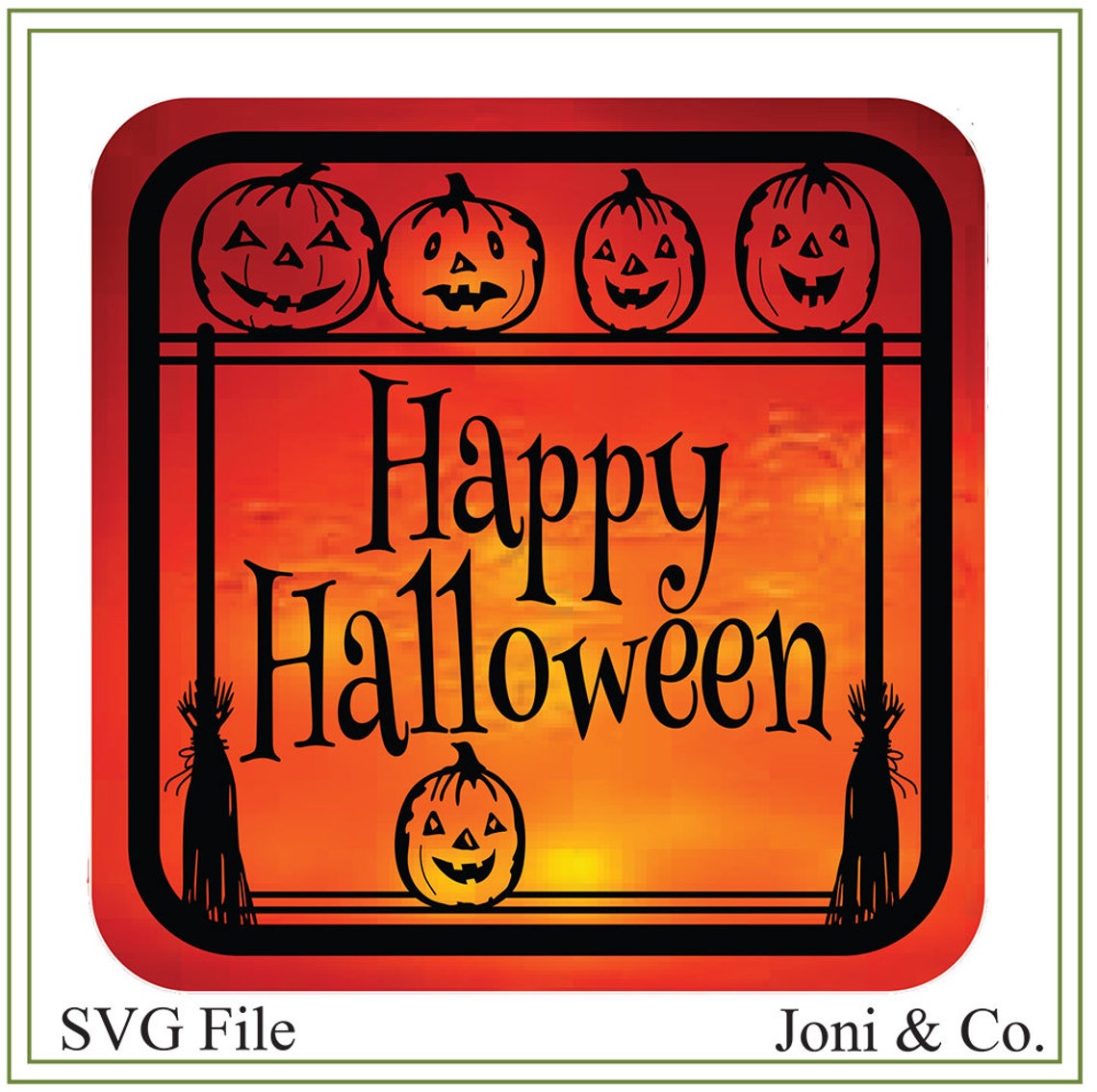 Halloween Svg Trick or Treat Svg Pumpkin Svg Vinyl Cutting | Etsy