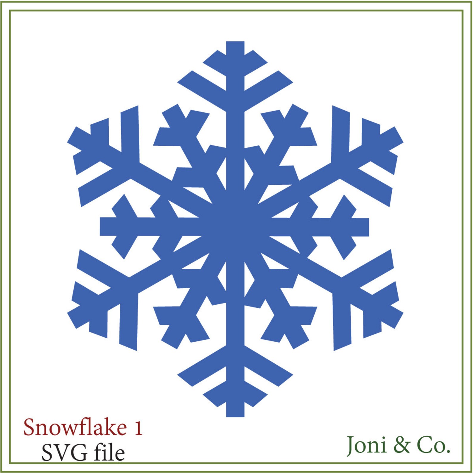 Fichier SVG flocon de neige flocon de neige en verre bloc - Etsy France