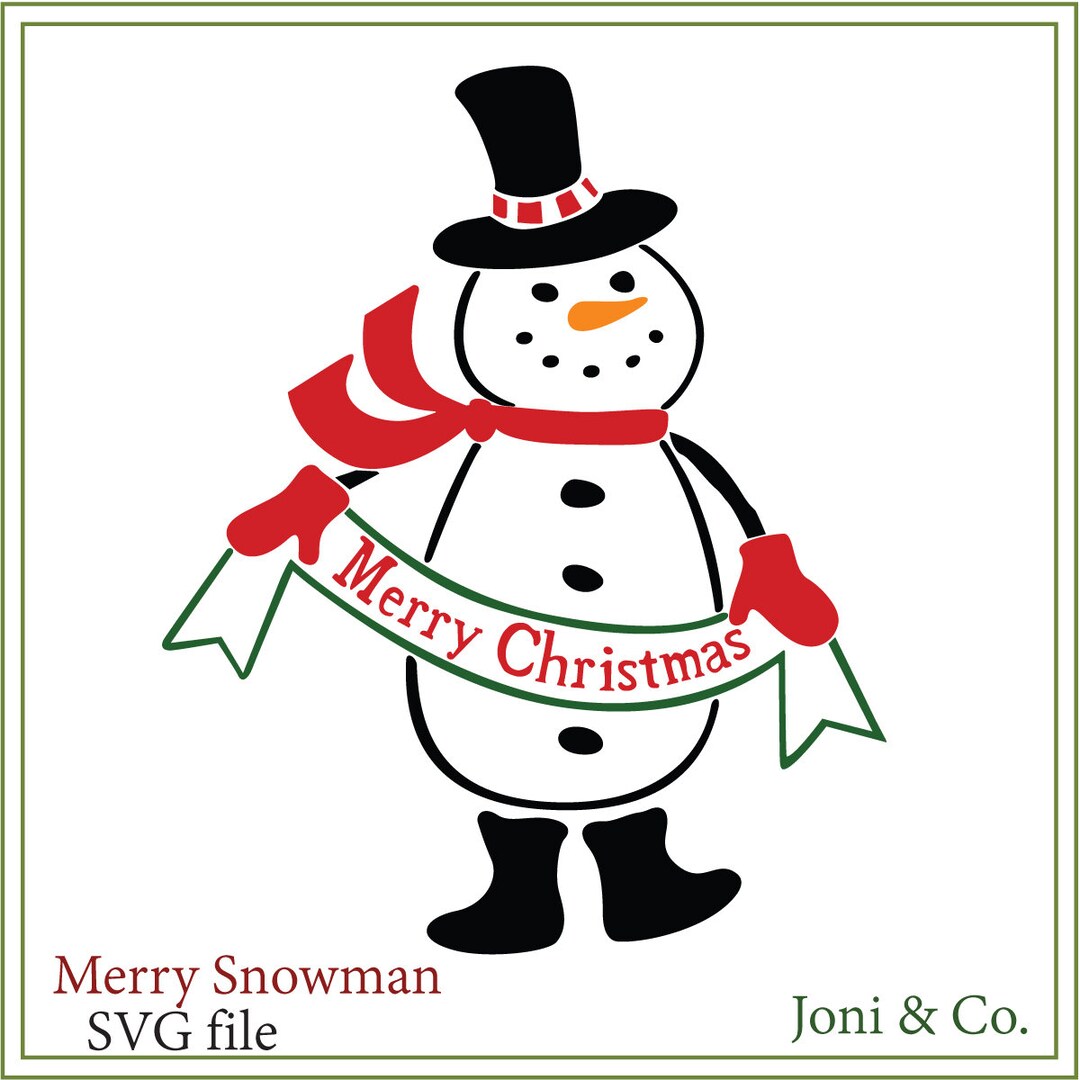 Christmas SVG, Snowman Svg, Christmas Glass Blocks, Printable Christmas ...