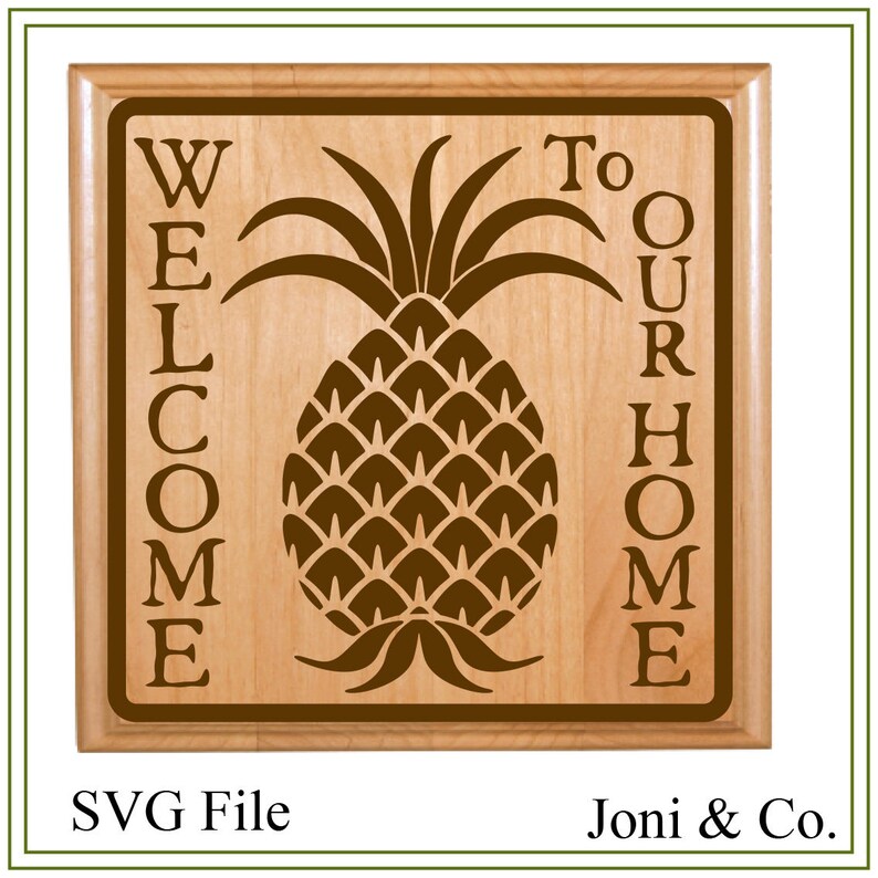 Primitive Welcome SVG File, Glass Block Design, Vinyl Cutting ...