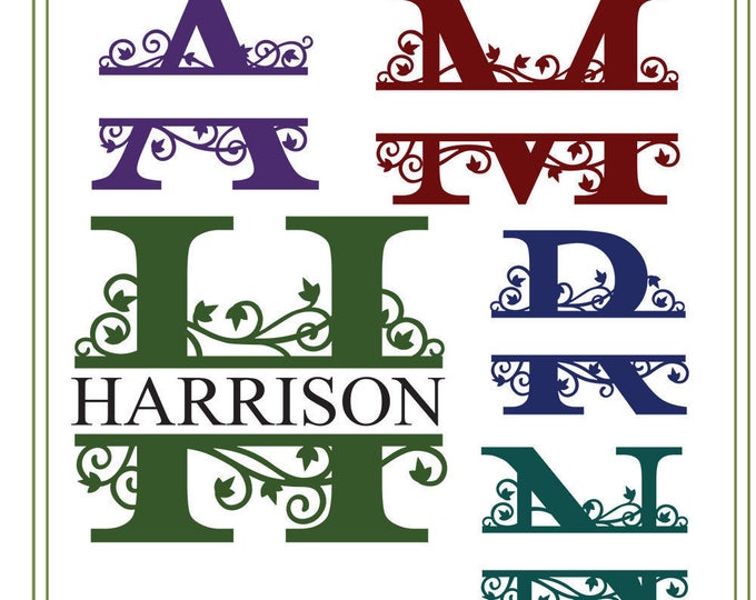 Celtic Alphabet Svg, Irish Monogram Alphabet, Celtic Monograms ...