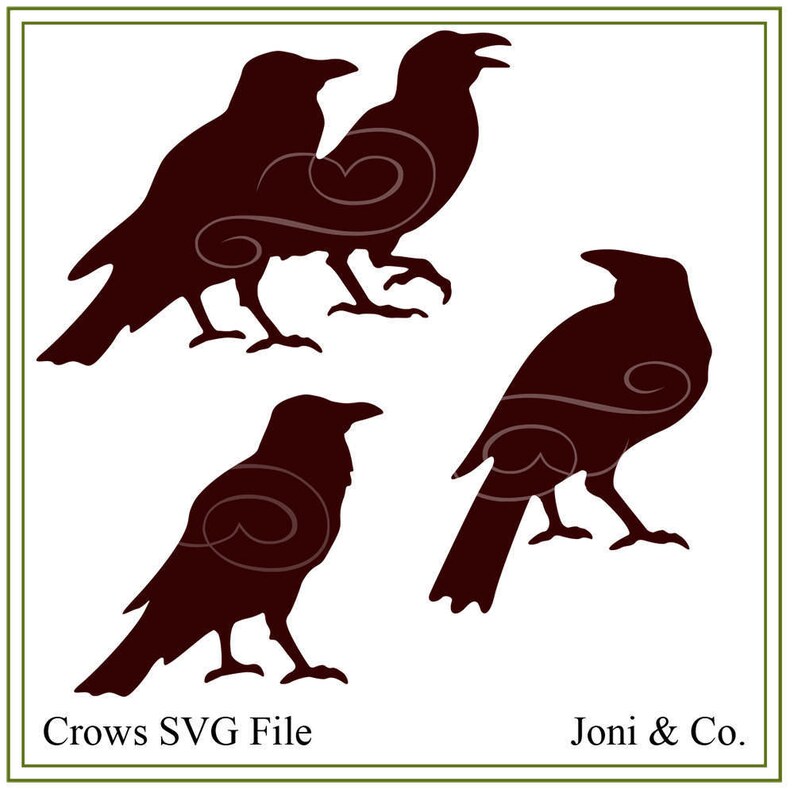 Crow SVG File Download Primitive SVG Glass Block Design - Etsy