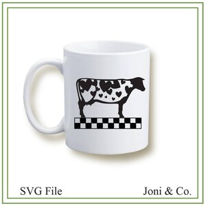 Primitive Cow SVG File Download, Primitive SVG, Glass Block Design ...