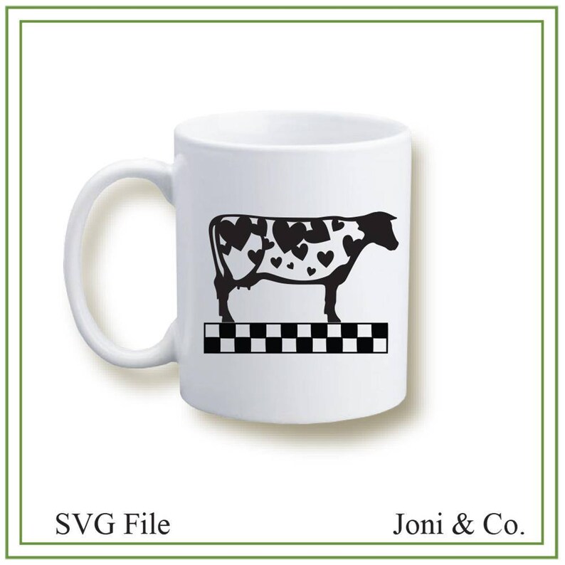 Primitive Cow SVG File Download, Primitive SVG, Glass Block Design ...