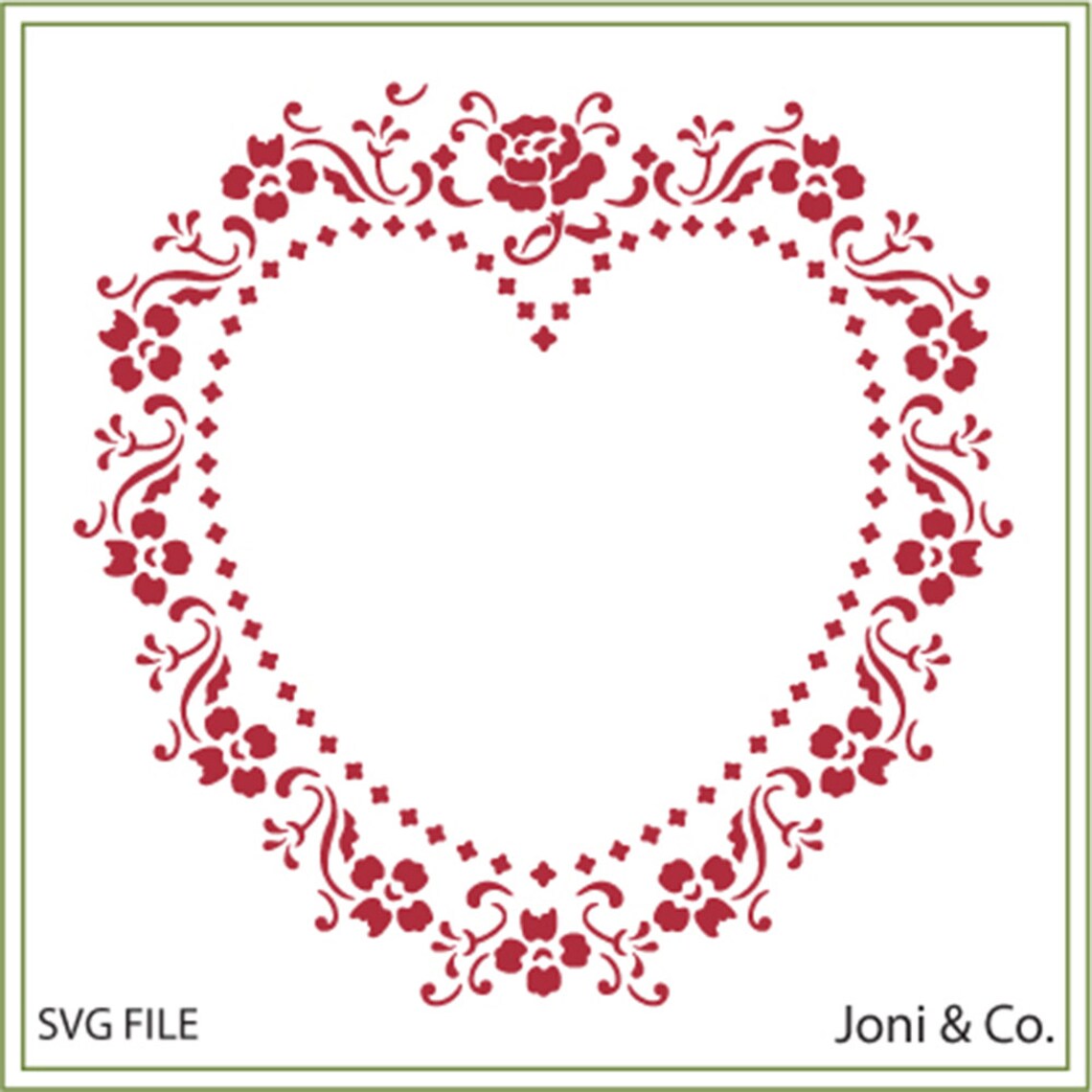 Heart SVG Glass Block SVG Valentine Wedding Vinyl Cutting - Etsy
