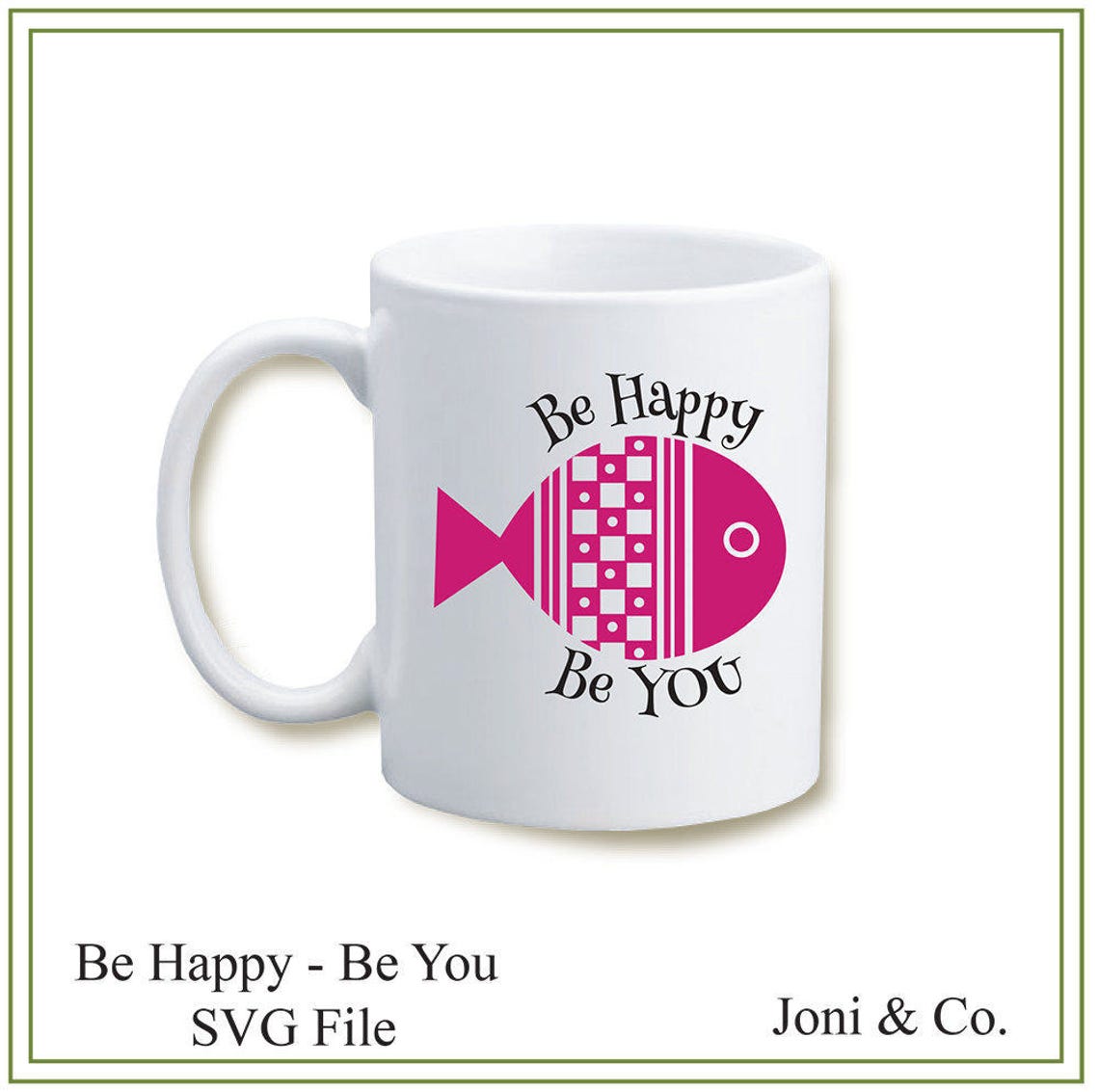 Fish SVG, Happy Fish SVG, Vinyl Cutting, Children Iron on Transfer ...