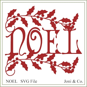 Christmas SVG and Pdf,noel, Christmas Printable, Paper Cutting Vinyl ...