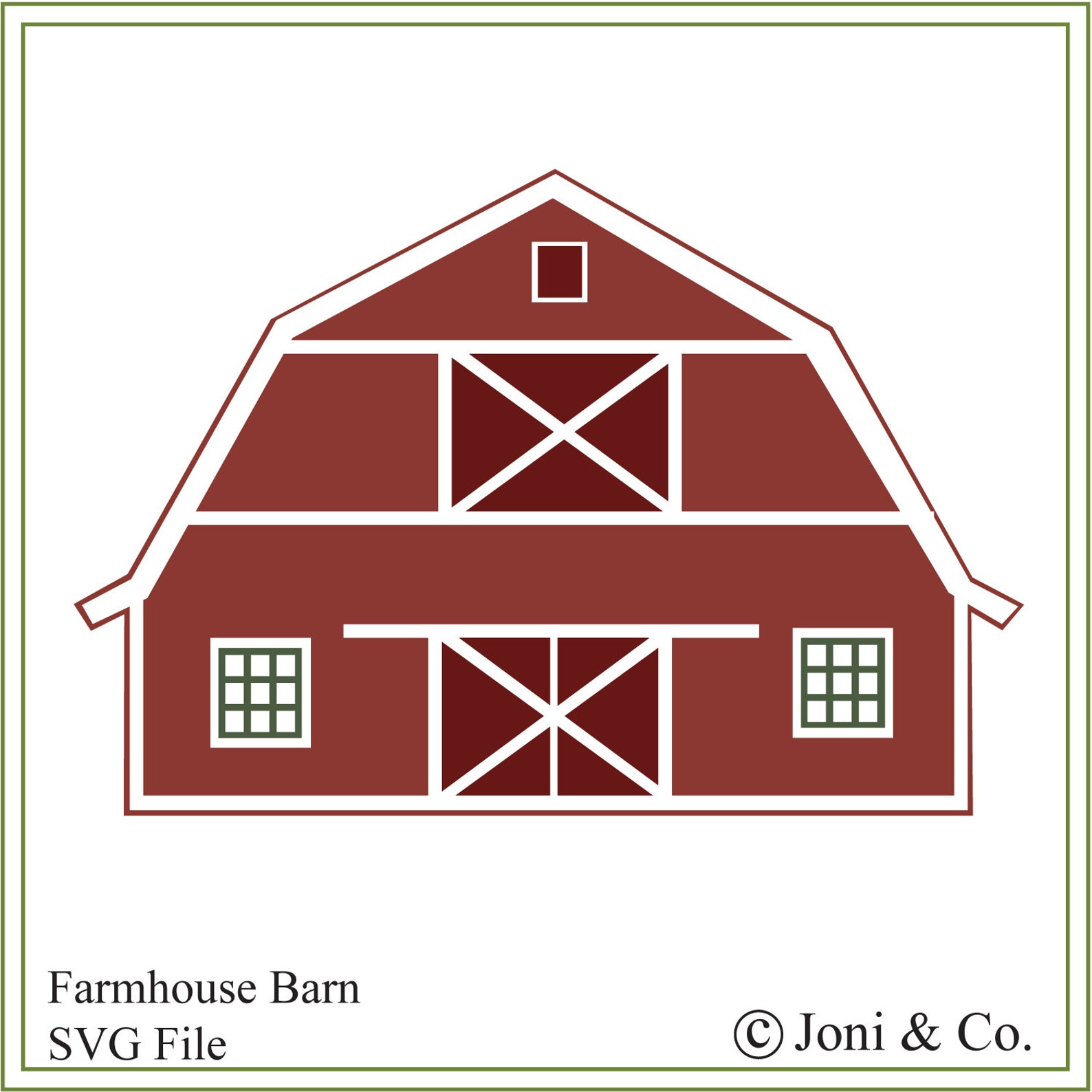 Farmhouse Barn SVG Farmhouse Svg. Country Rustic Signs - Etsy
