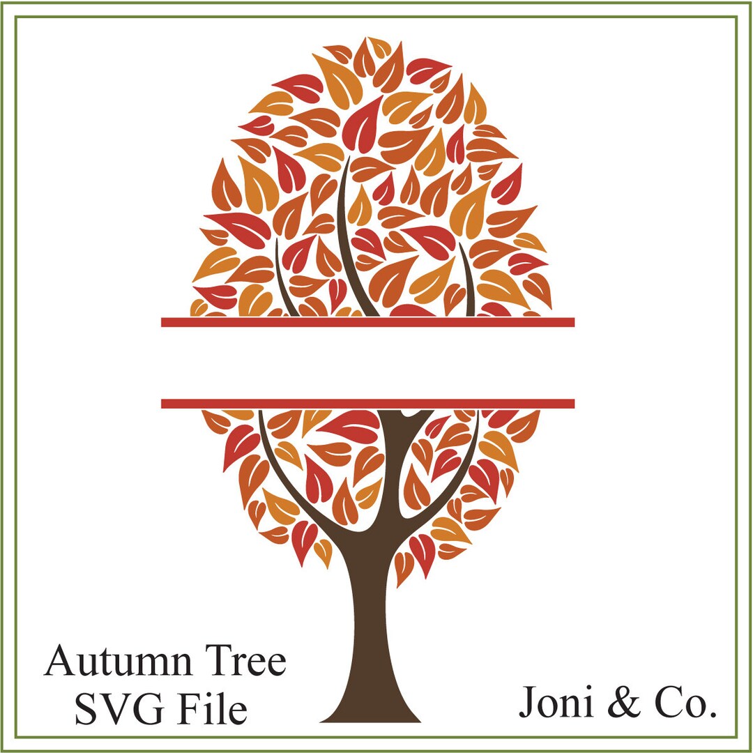 Tree Svg, Split Tree Svg, Wedding Svg, Nature Svg, Family Tree Svg ...