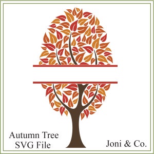 Tree Svg Split Tree Svg Wedding Svg Nature Svg Family Tree | Etsy