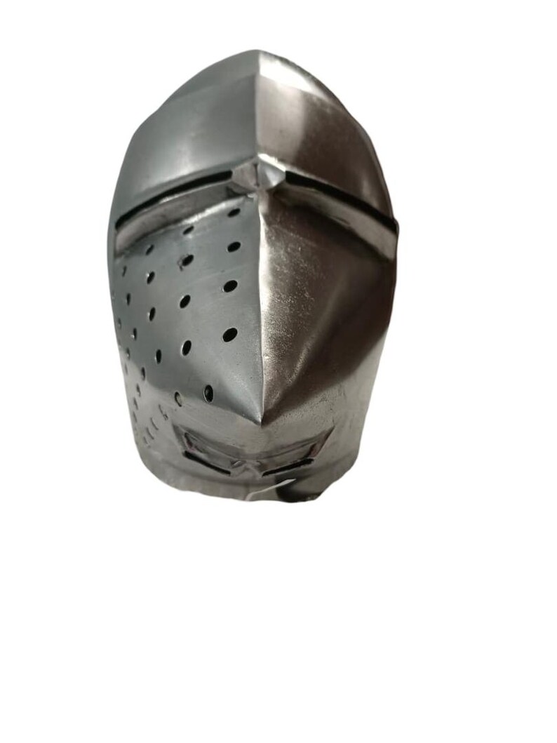 Medieval Pig Face Helmet 18 Gauge Steel Bascinet Wearable Armor Knock ...