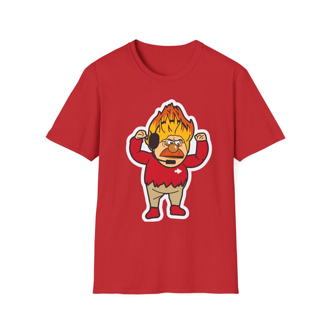 Heat Miser, Andy Reid Mashup Holiday Graphic T-shirt, Kansas City ...