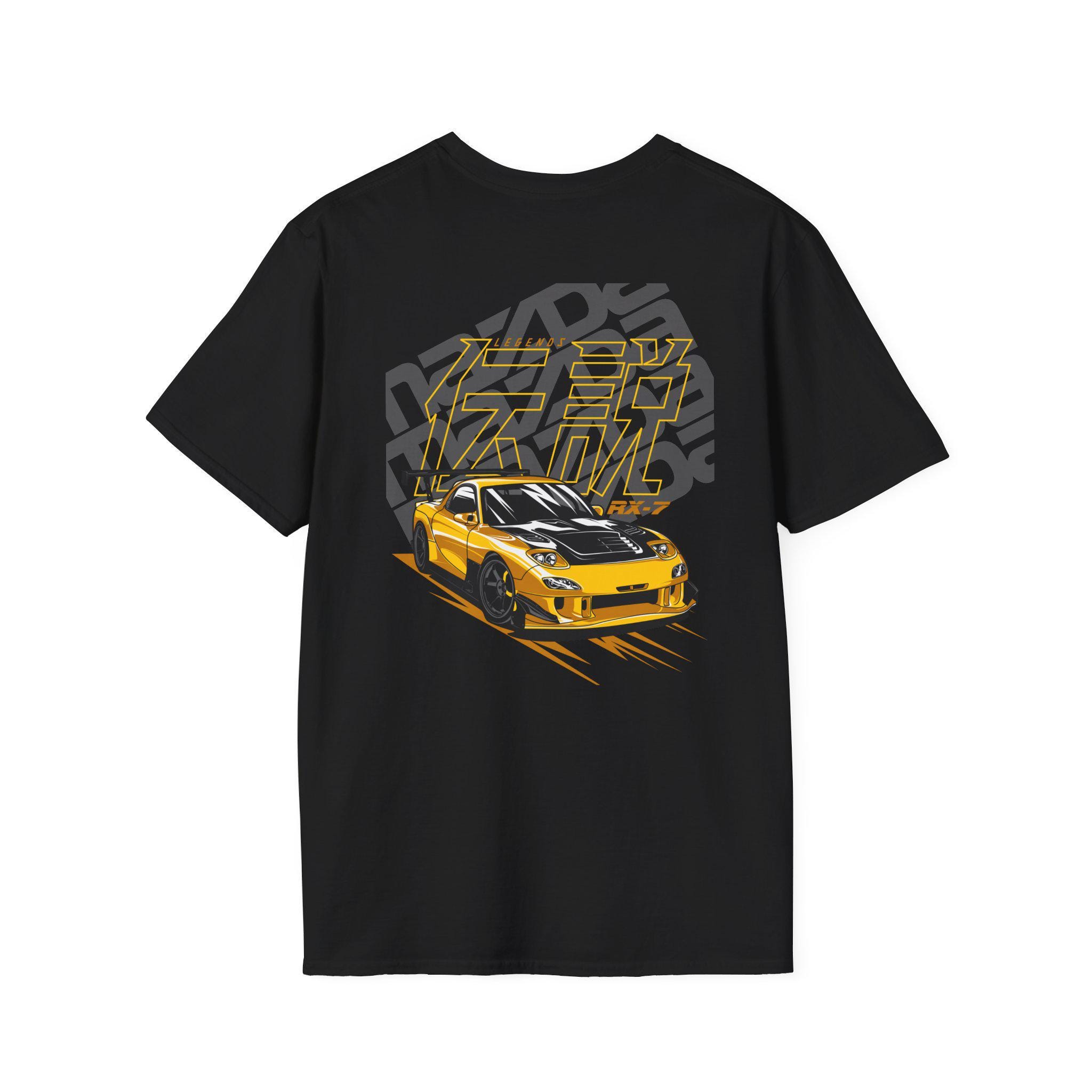 FD3S T-shirt | JDM Legend Graphic Tee | Japanese Sports Car Streetwear ...