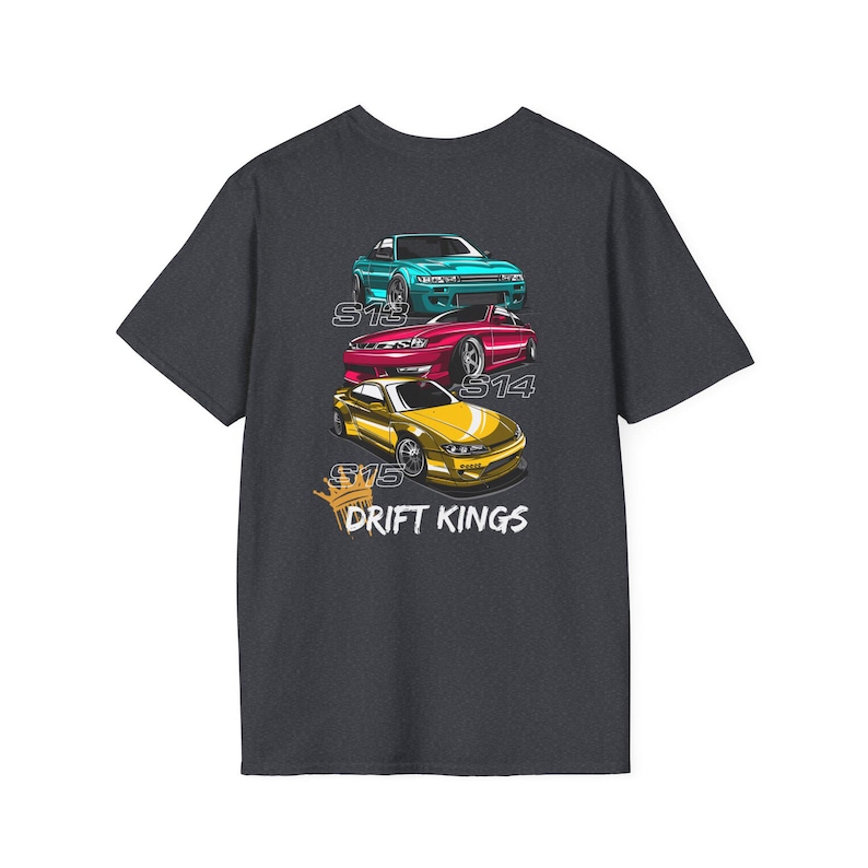 S-chassis Drift Kings T-shirt | JDM Tuner Car Graphic Tee | Drift Shirt ...