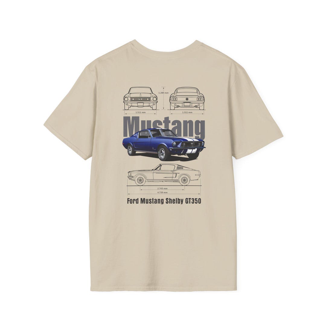 Mustang GT350 T-shirt • Classic Muscle Car Tee - Etsy
