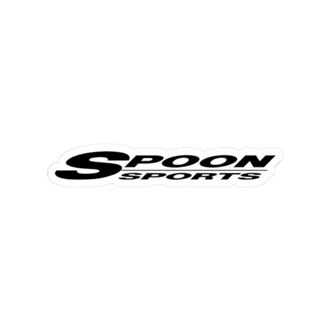 Spoon Sports Kiss-cut Stickers: Durable Vinyl Decals for Car, Laptop - Etsy