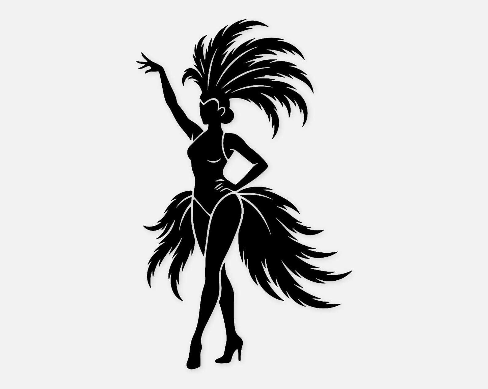Showgirl Svg Png: Chic Design for T-shirts - Etsy