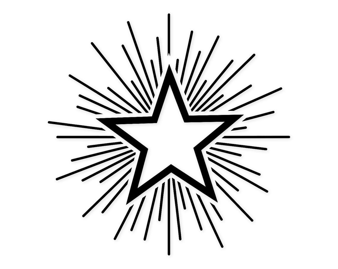 Christmas Star Svg Png: Cut Ready Digital Design for Cricut Silhouette ...