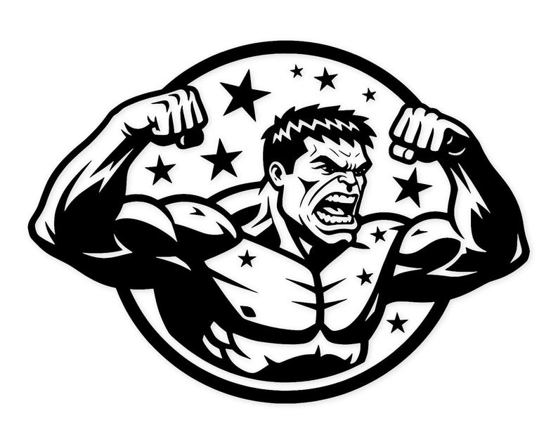 Hulk Emblem Svg Png: Bold Cut File for Mugs and T-shirts - Etsy UK