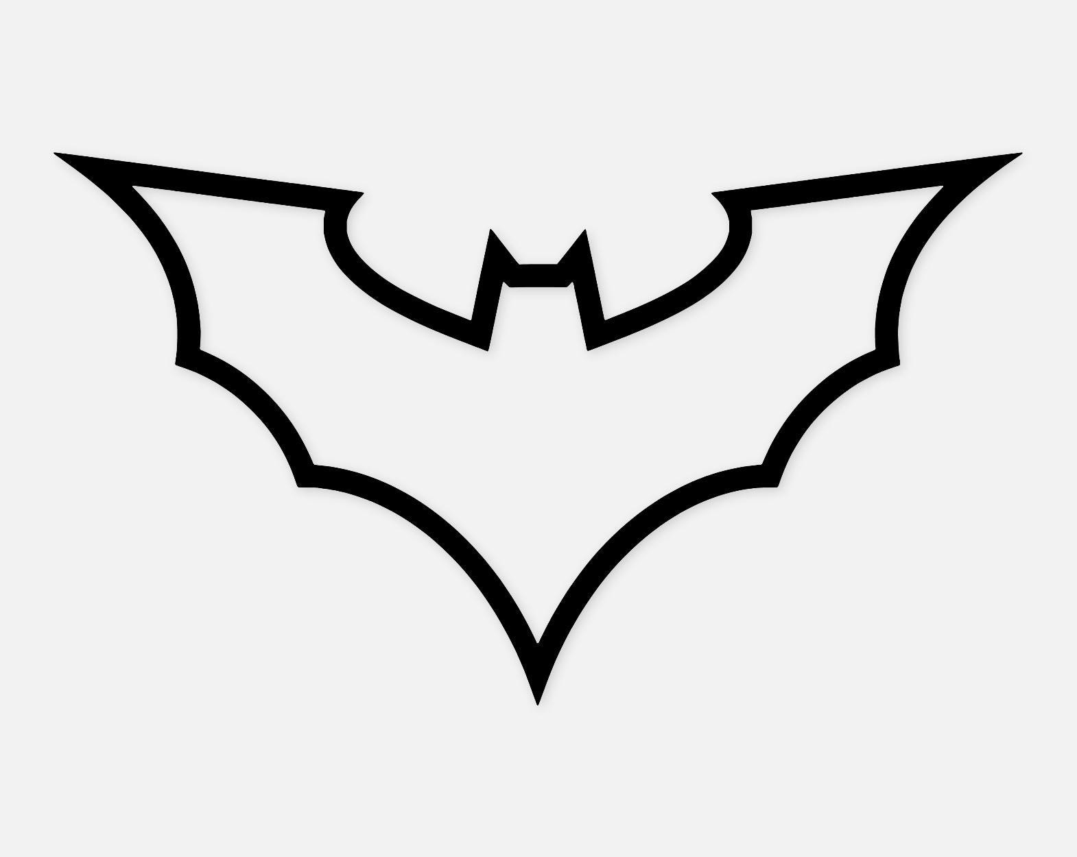 White Bat Symbol