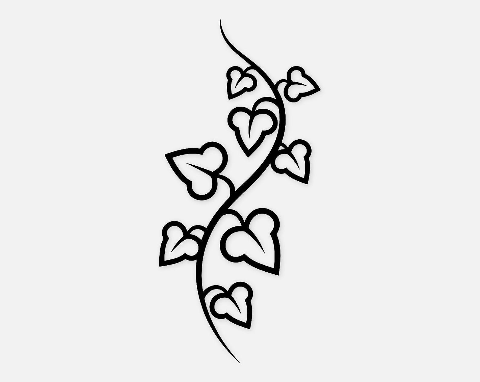 Ivy Tendril Svg Png: Elegant Cut File for Stickers and Mugs - Etsy