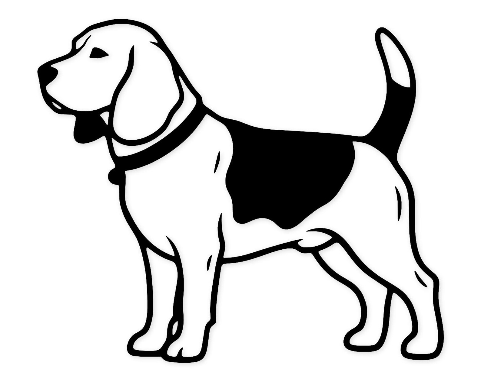 Beagle Svg Png: Cut Ready Digital Design for Cricut Silhouette - Etsy