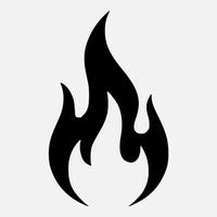 Flame Numbers SVG: Burning Fire Font (digital Files) - Etsy